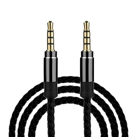XZNGL Cell Phone 3.5Mm Audio Cable 3M Braided Male to Male Aux 3.5Mm ...