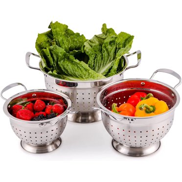 Better Homes & Gardens 2 Piece Colander Set White - Walmart.com