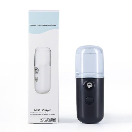 Usb Mist Facial Sprayer Humidifier Rechargeable Nebulizer Face Steamer ...