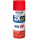 Poppy Red, Rust-Oleum American Accents 2X Ultra Cover Satin Spray Paint ...