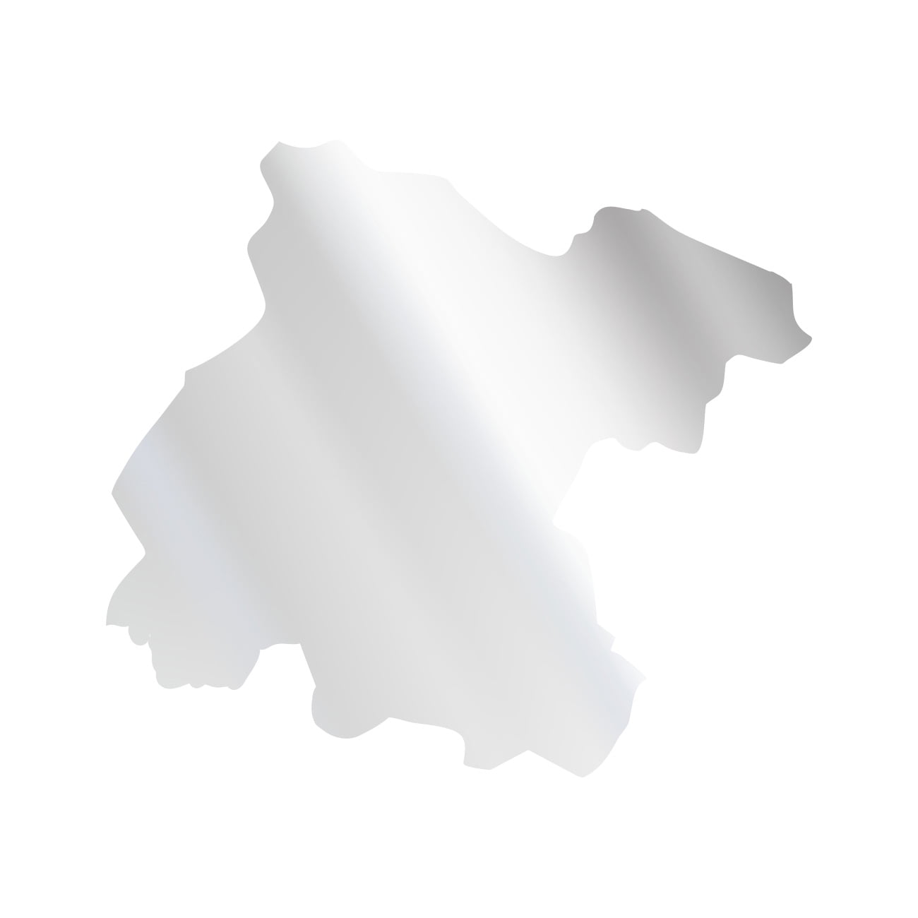 Guanajuato State Shaped Sticker Decal Die Cut - Self Adhesive Vinyl - Weatherproof - Made in USA ...