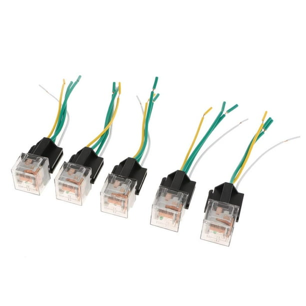 5 Pieces 80A 4Pin 4 Wire Relays For Car Pump Light 12V - Walmart.ca
