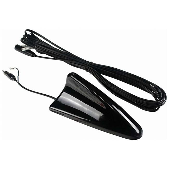 Roof Mount Shark Fin AM & FM Antenna with 5 Meter Extension Cable ...