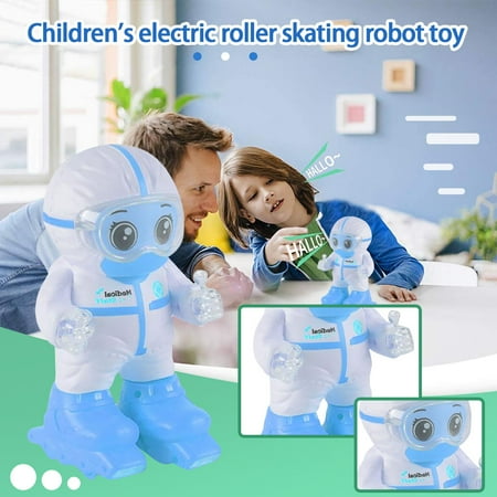 Feltree Remote Control Robots Toys Clearance Children'S Roller Skating ...