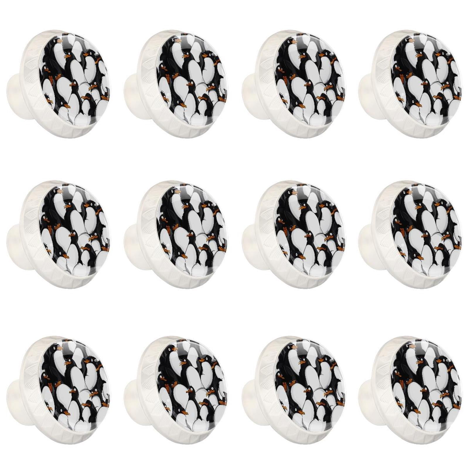 12 Pcs Penguin Knobs for Kitchen Cabinet Cupboard Dresser Bookcase ...