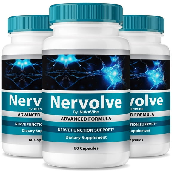 NervoVive Capsules, Nervo Vive Nerve Health Support Pills, All Natural ...