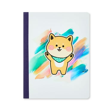 Pen+Gear College Ruled Composition Book, 7.5" x 9.75", Pink Disco Balls ...