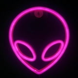 Coloody Alien Neon Lights for Wall Decor Battery/USB Operated ...