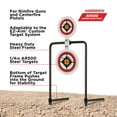 Ez Aim Hardrock Ar500 Spinner Target Kit, 7.375"W X 23"H, Multi ...