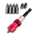 Quick Change Drill Bit set bits Magnetic Screw Hex Shank Lock System ...