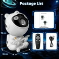 BAOPAI Star Projector Night Light with 360° Rotation and Remote Control ...