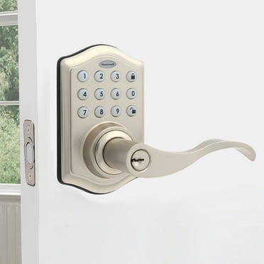 Trilogy Electronic Lock,Satin Chrome,12 Button DL2800 US26D - Walmart.com