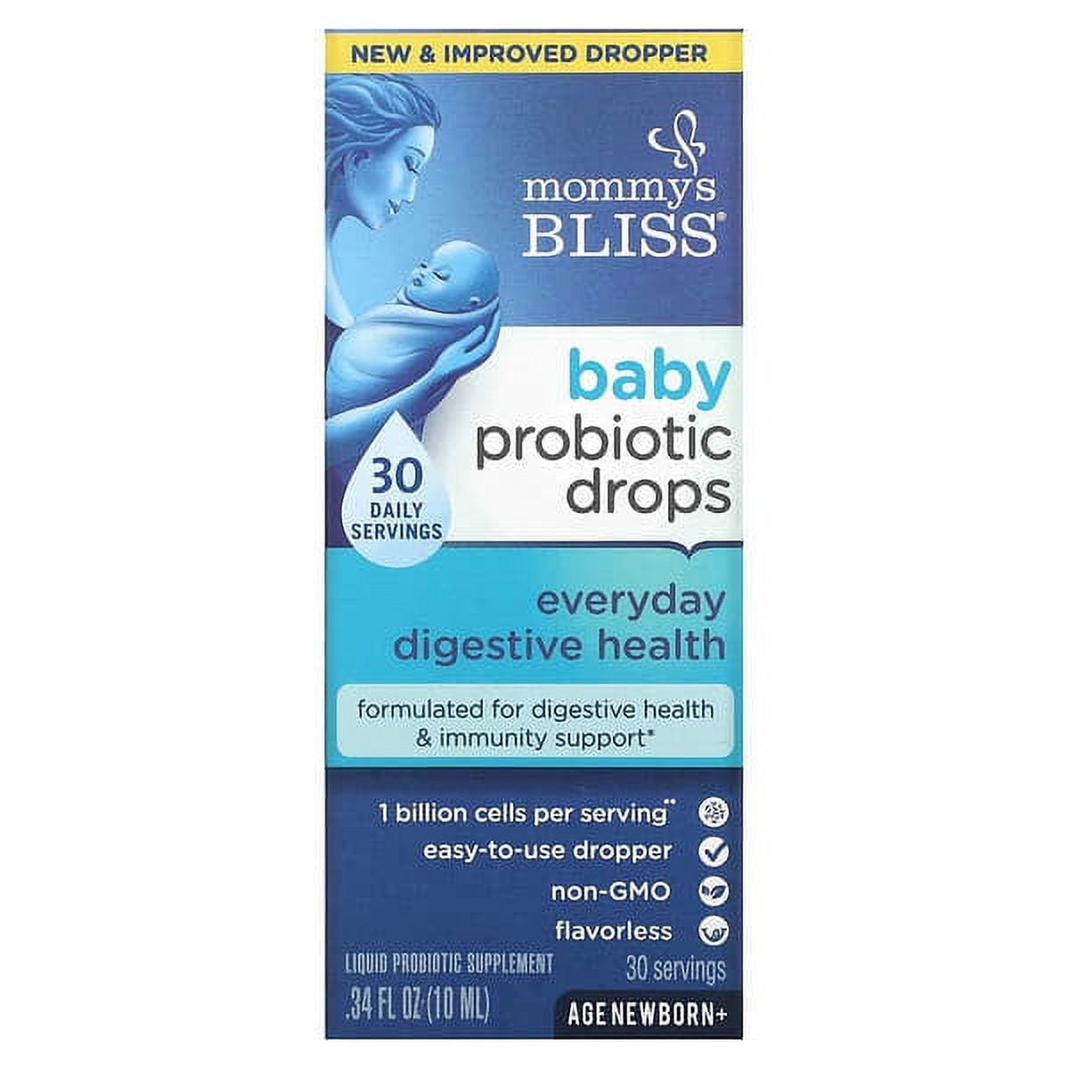 Mommy's Bliss | Baby Probiotic Drops, 10 Ml, Suplemento para el apoyo ...