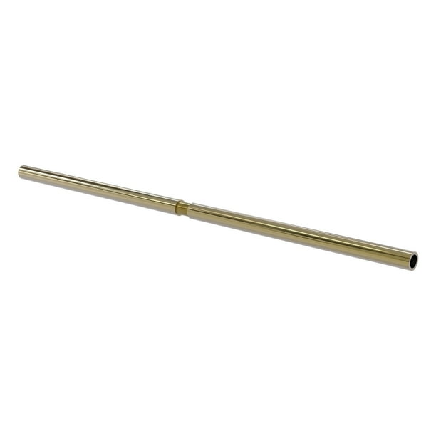 72 Inch Shower Curtain Rod - Unlacquered Brass - Walmart.com