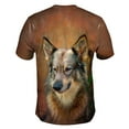 German Shepherd Fun Mens T-Shirt All Over Print - Walmart.com