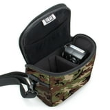 USA GEAR Bridge Camera Bag (Camo Green) - Walmart.com