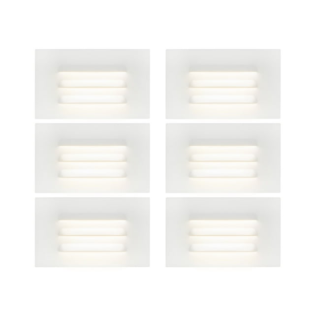 GKOplus 120V 110LM Dimmable LED Step Lights Indoor Outdoor, 3.5W Anti ...