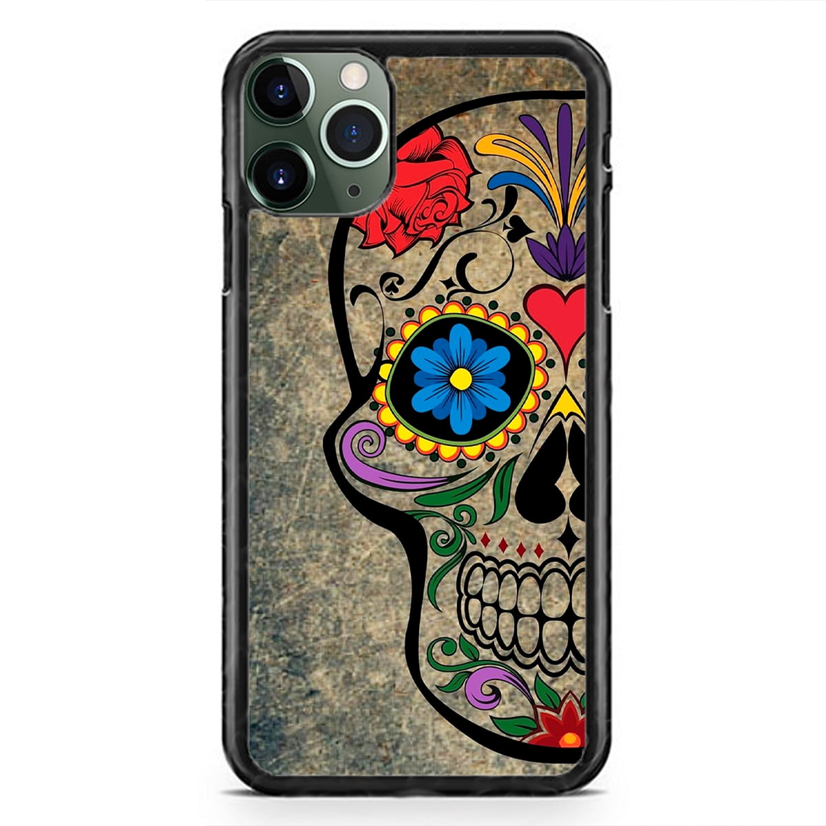 Mexican Dia De Los Muertos Day Of The Death Slim Shockproof Rubber ...