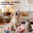【2PCS】Interactive Dog Toys,Active Moving Pet Plush Toy with Recording ...