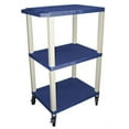 Luxor 3-Shelf Utility Cart - 200 lb. Capacity - Walmart.com