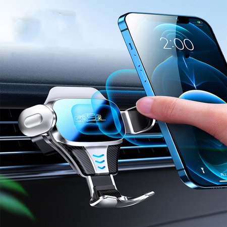 15W Magnetic Induction Car Charger Fast Wireless Charger Car Phone ...