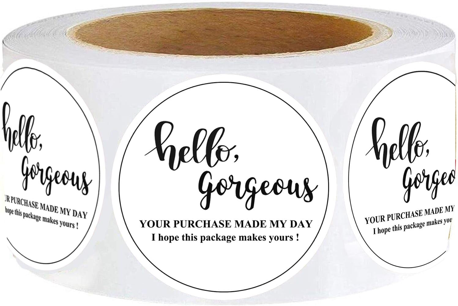 Your Order Made My Day Stickers Thank You for Your Purchase Labels ...