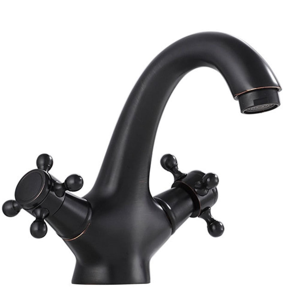 Click here for Myg Vintage Double Handle Swivel Basin Sink Faucet... prices