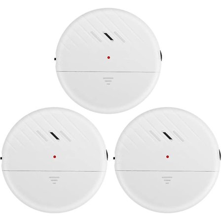 Glass Break Alarm 125db Window Vibration Detector Sensor Alarm 3 Pack ...