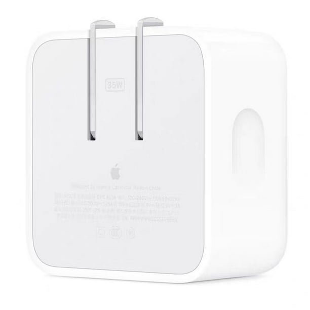 Adaptador Apple de corriente de 35W con dos puertos USB-C | Bodega ...