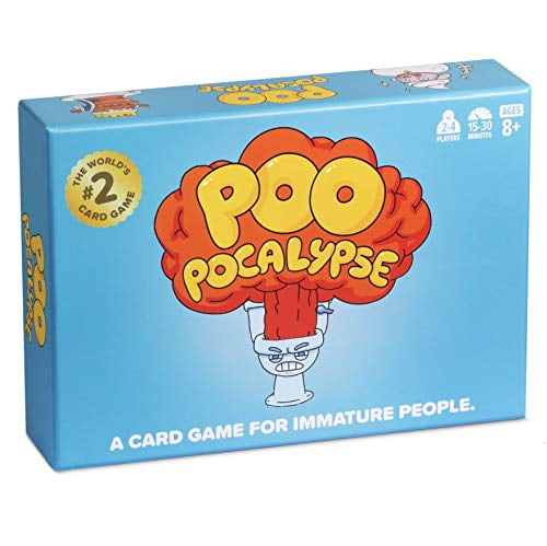 Poo Pocalypse Card Game - The Hilarious Family Party Game for Kids ...