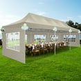 COBIZI 10x30 Pop-up Canopy Tent with 8 Removable Wedding Walls, Large ...
