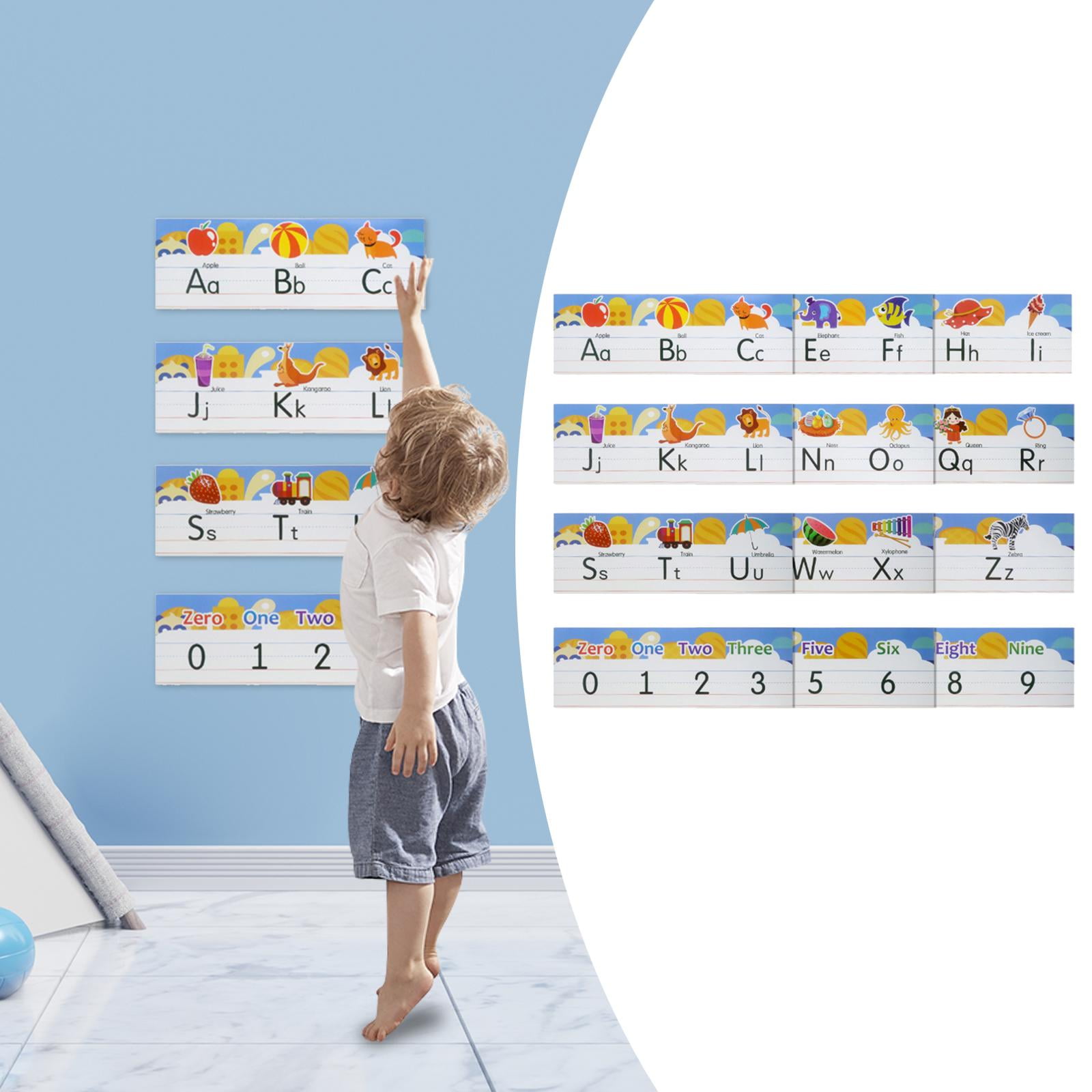 Numbers Bulletin Board Bulletin Board Letters Uppercase Lowercase ...