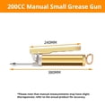 Agiufgs Manual Grease Gun 400cc, Leak-Proof Performance with Pull Rod ...