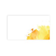 Koyal Wholesale Illuminating Yellow Watercolor Place Cards for Wedding ...