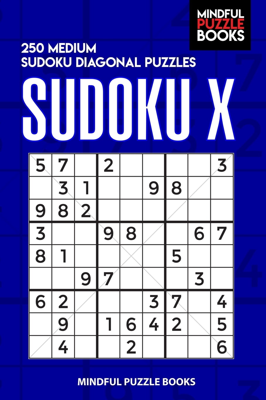 Sudoku X 250 Medium Sudoku Diagonal Puzzles Walmart Sudoku X 250 Medium Sudoku Diagonal Puzzles Walmart