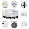 Leader Accessories 150D Travel Trailer RV Cover with Adhesive Repair ...