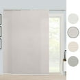 Chicology Adjustable Sliding Panel Blinds. Slate, 46"-86"W X 0"-96"H ...