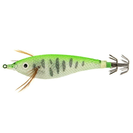 6cm / 8cm Luminous Squid Jig Fishing Wood Shrimp Lure Squid Cuttlefish ...