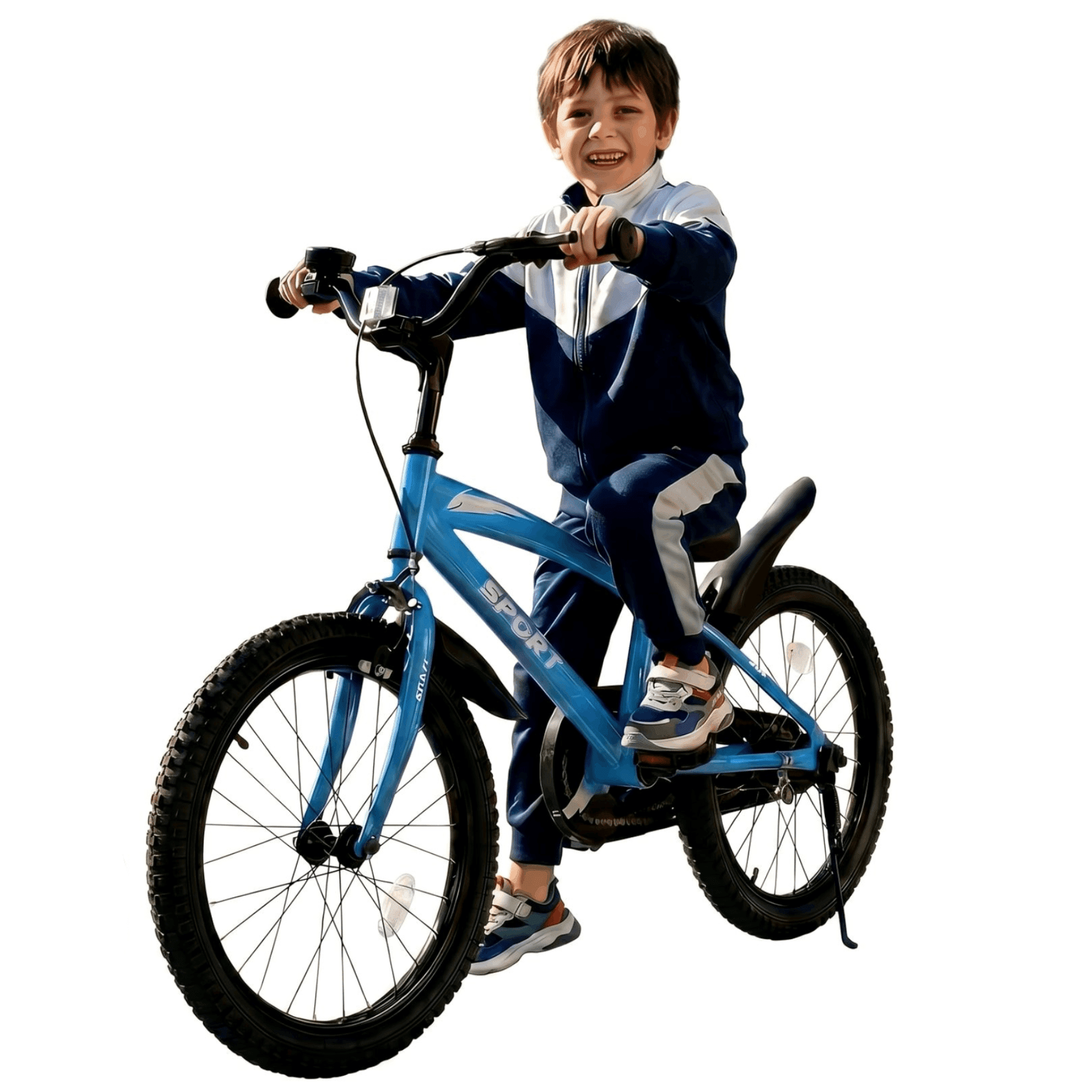 Click here for Naipo 18 Kids Bike Girls And Boys Blue Bicycles Wi... prices