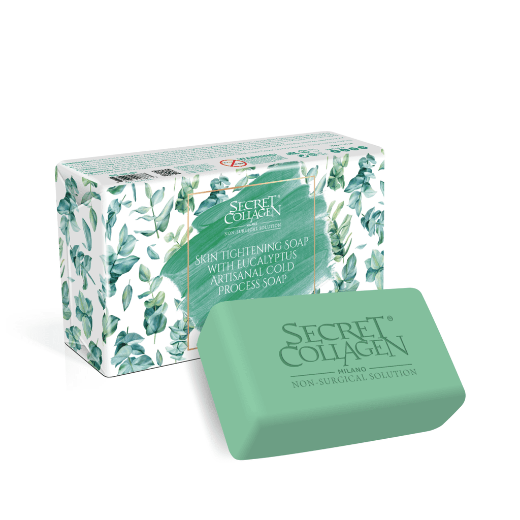 Secret Collagen Skin Tightening Soap with Eucalyptus - Dark Spots ...