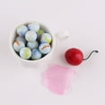 HEATSHAKING 50Pcs Glass Marbles Round For Diy Craft And Kids Playing ...