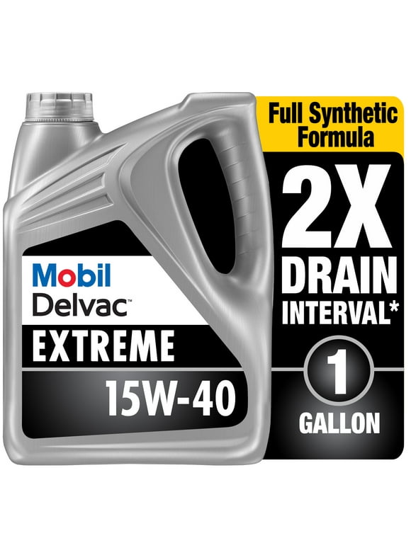 15w40 Mobil Delvac Oil in Mobil 1 Oil - Walmart.com