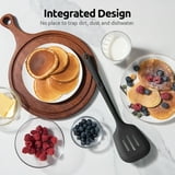 600°F Heat Resistant Slotted Turner: U-Taste 13.6in Silicone Kitchen ...