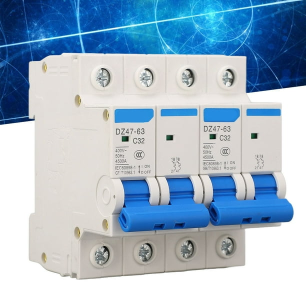 DIN Rail Mounting Circuit Breaker, Tight Buckle Visual Indicator Window ...