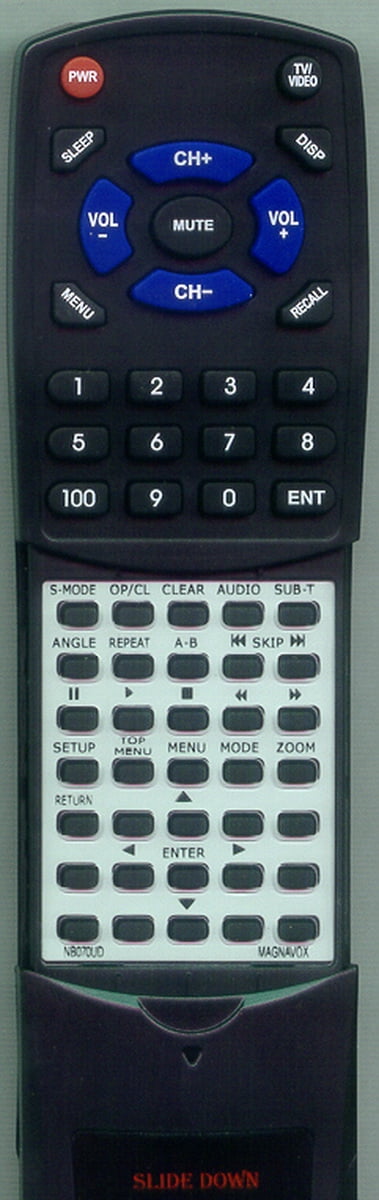 Magnavox Replacement Remote Control for NB070UD, MSD115, MWD200GA ...