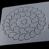 Semi-transparent Stencil Quilting Template for Patchwork DIY Sewing ...