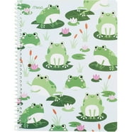 Mead 5 Subject Wide Ruled Notebook, 8" x 10.5", Pastel Pink, Poly ...