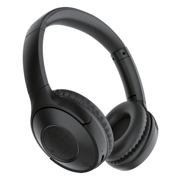 onn. Bluetooth Built-in Mic Wireless Over-Ear Headphones, Up to 10 ...