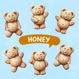 Teddy Grahams Honey Graham Bear-Shaped Crackers, Healthy Snacks for ...