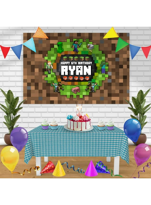 Minecraft Party Decorations in Minecraft Party Supplies - Walmart.com